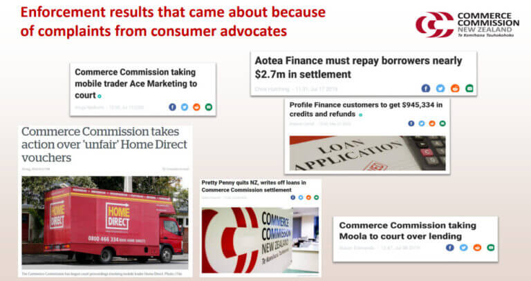 Reporting to Commerce Commission – Community Heart